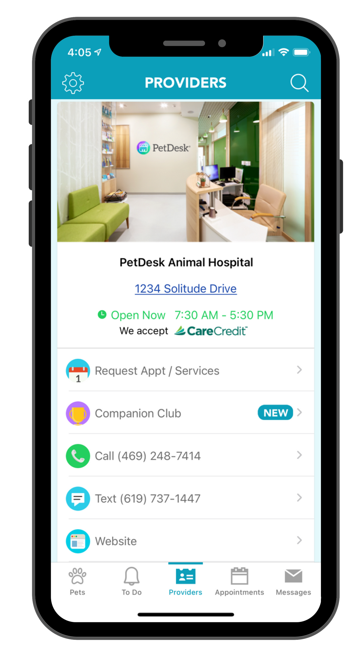 PetDesk App - Northwood Animal Hospital